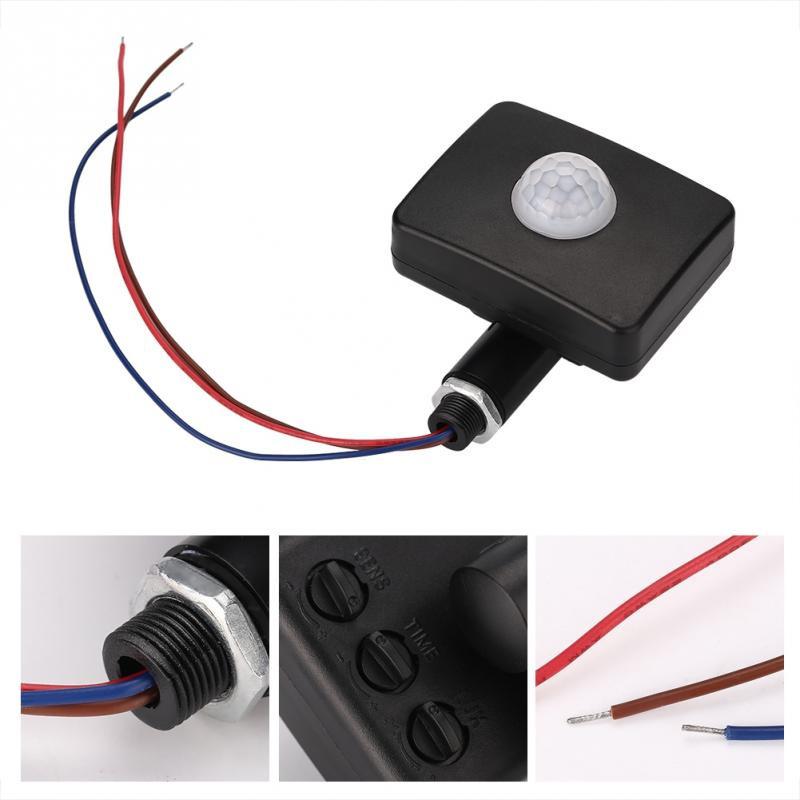 Buy 90~250V PIR Body Motion Infrared Sensor Light Bulb Switch Automatic ...