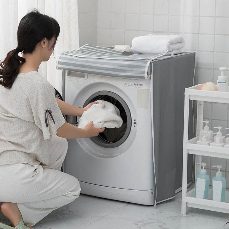 Buy 1PC Washing Machine Cover Dust Cover Thick Drum Washing Machine ...