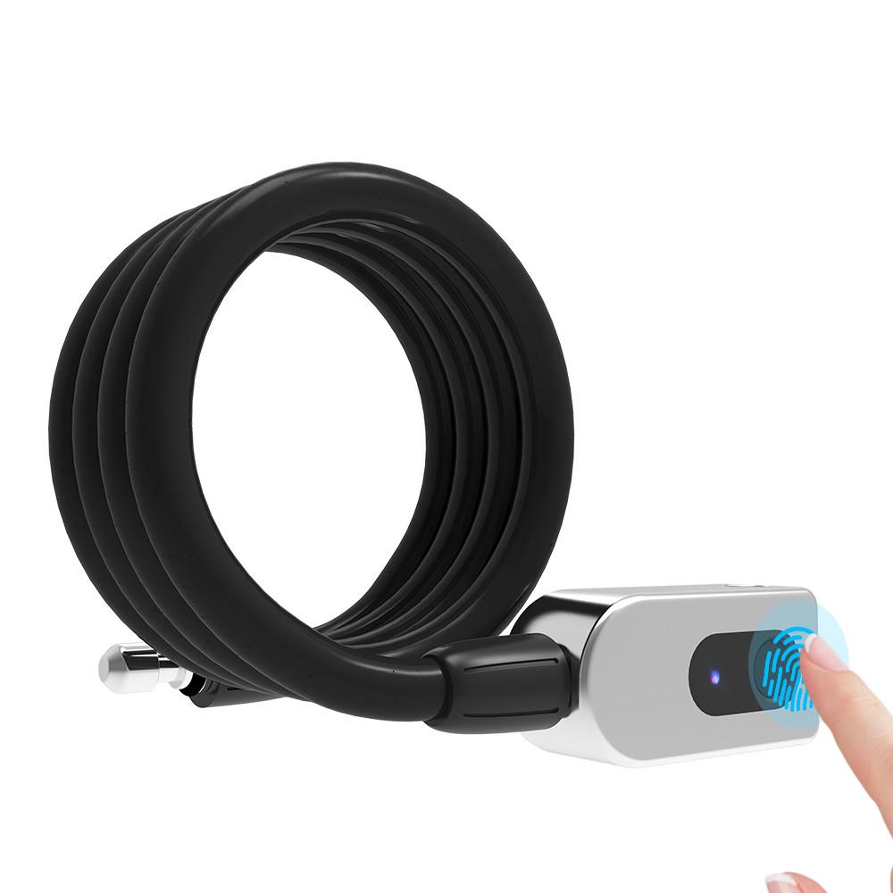 GQ10F Fingerprint Bike Lock 20 Sets Fingerprint Unlock uygun fiyatlı ...