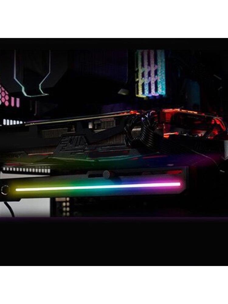 Cooler Master ELV8 RGB Vertical Universal Graphic Card Holder Built-in ...