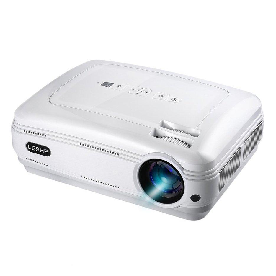Buy LESHP 720P LED Projector Protable Video Projector Multimedia Home ...