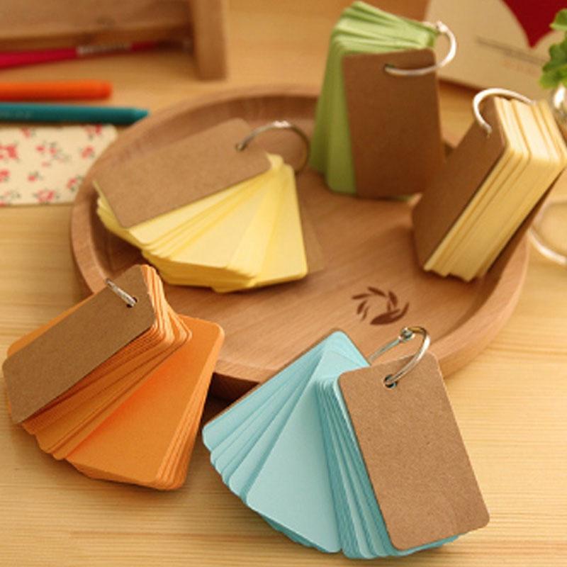 Buy Portable Mini Portable Notebook 1PC Candy Color Simple Ring Buckle ...