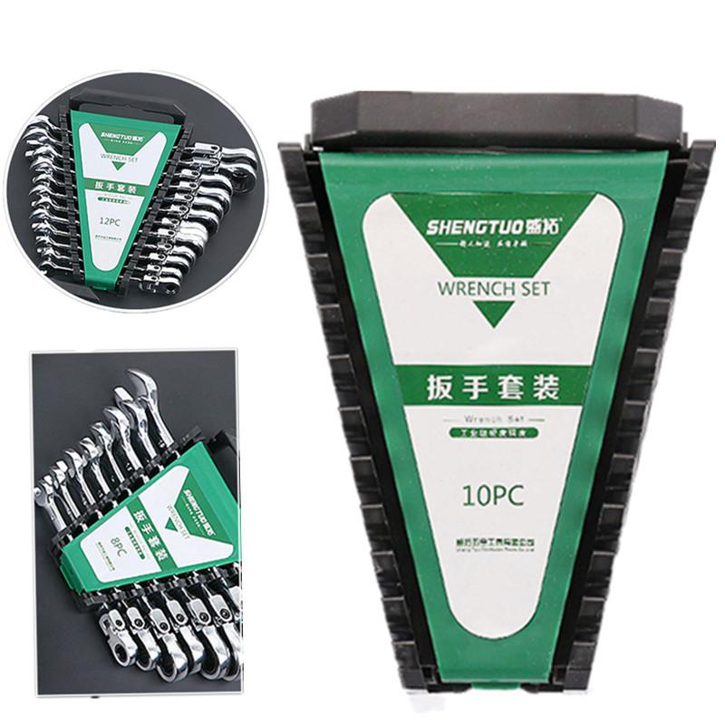 6/8/10/12 Slot Standard Rack Spanner Plastic Holder Keeper Wrench ...