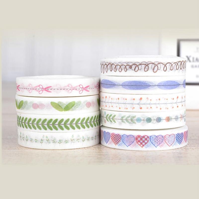 Fresh and Lovely Hand-painted Decorative Stationery Dividing Line DIY ...