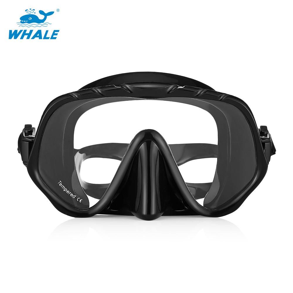 WHALE MK - 1000 Adult Silicone Diving Seal Mask Goggles with Good ...