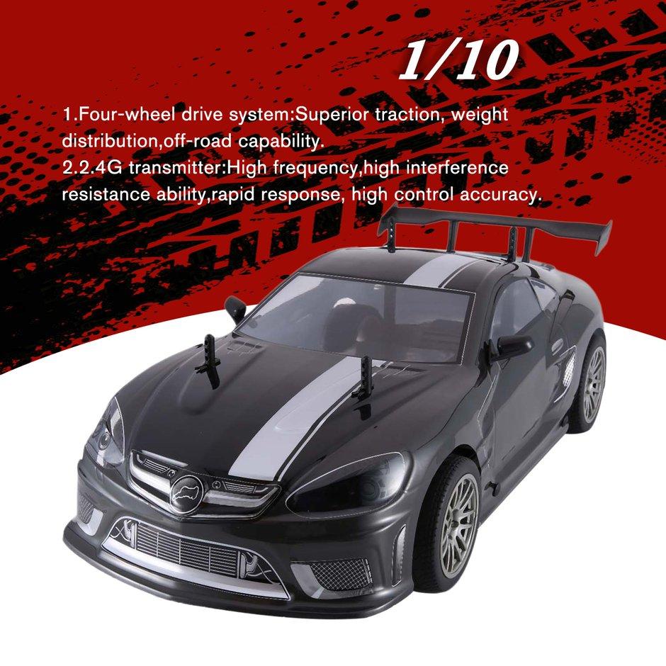 Buy RC Racing Car 1J601-8 1/10 Scale 1400mAh 2.4G Cars Models Vehicle ...