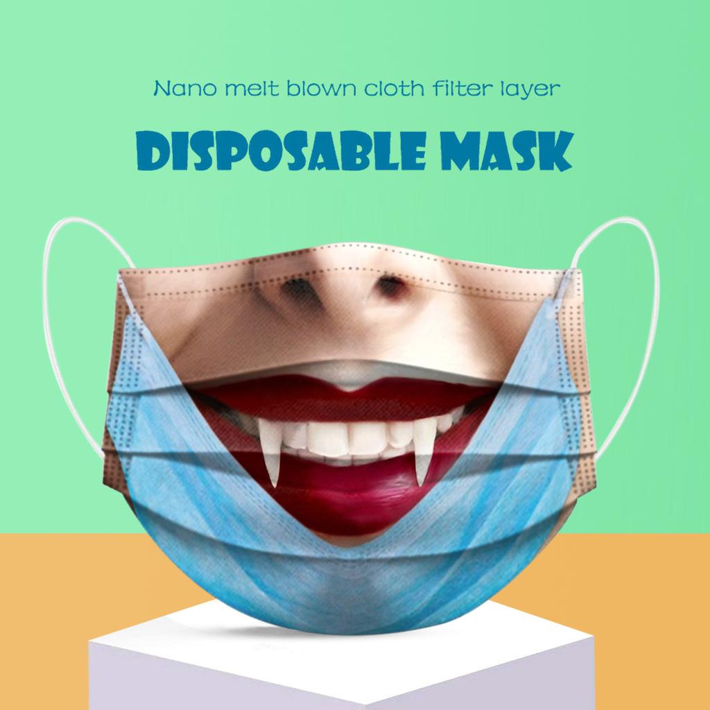 Cheap 50PCS Adult Three-Layer Disposable Dust-Proof Protective funny ...