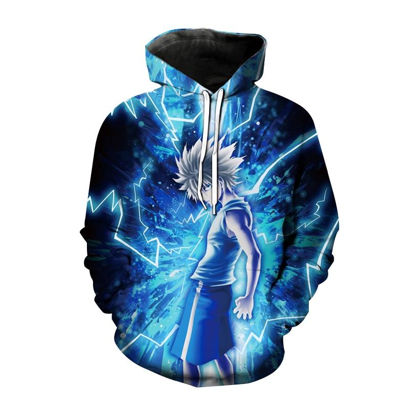 Buy Hunter X Hunter Hoodies Anime 3d Print Men Women Fashion Hooded ...