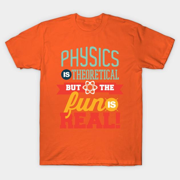 Buy Men Premium Cotton Harajuku T Shirt Physics Fun Print Men's Tee ...