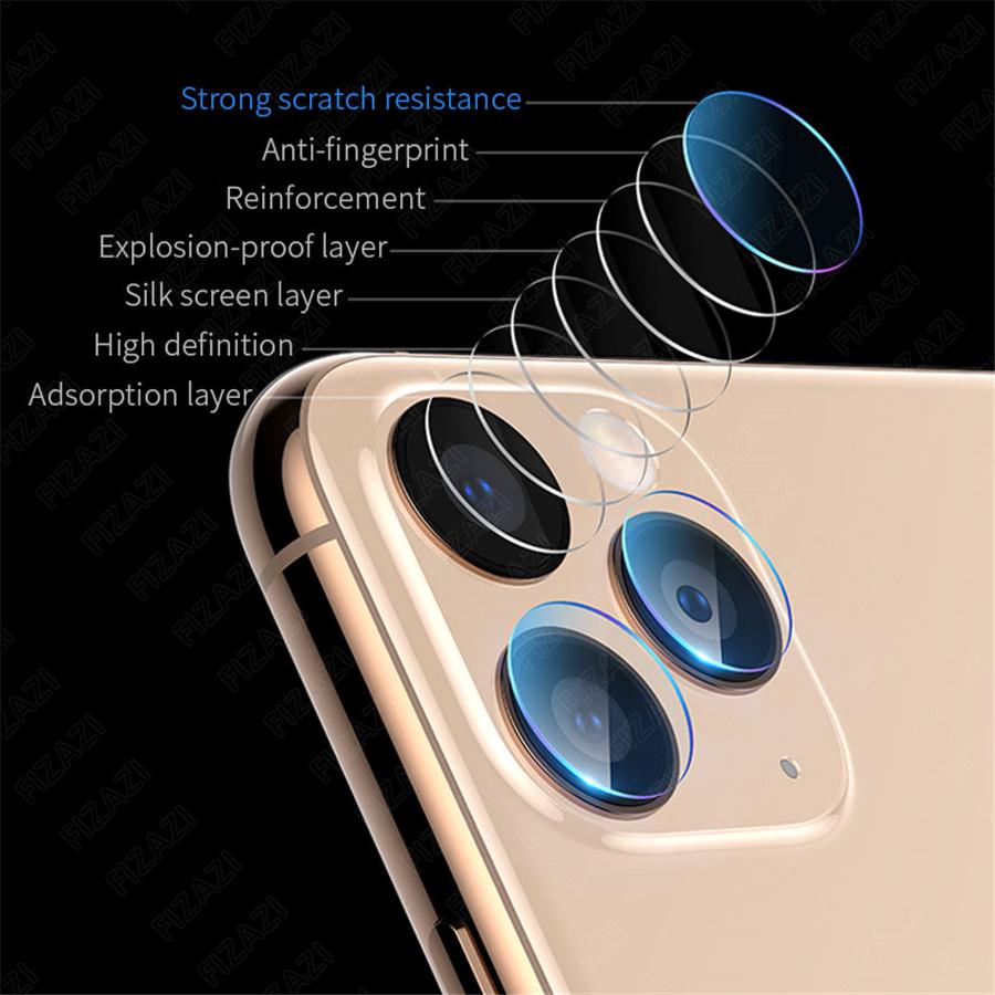 Buy For iPhone 11 Pro Max Back Camera Lens Protector Tempered Glass ...