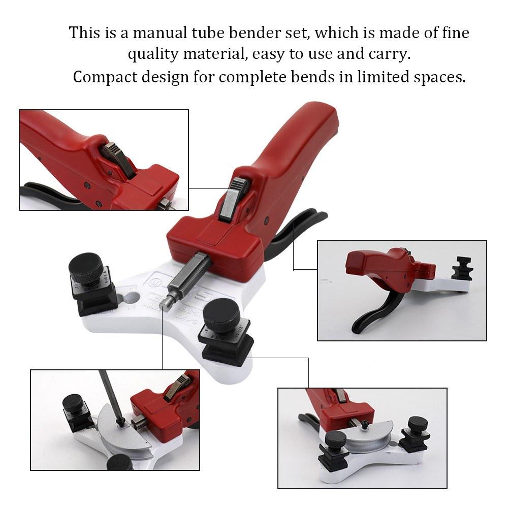 WK-666 Composite Pipe Bender 90 Degrees Manual Copper Brass Tube ...