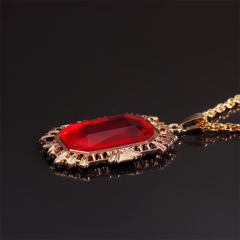 Acquista The Sandman Ruby Neckalce Cosplay King Of Dreams Morpheus Red ...