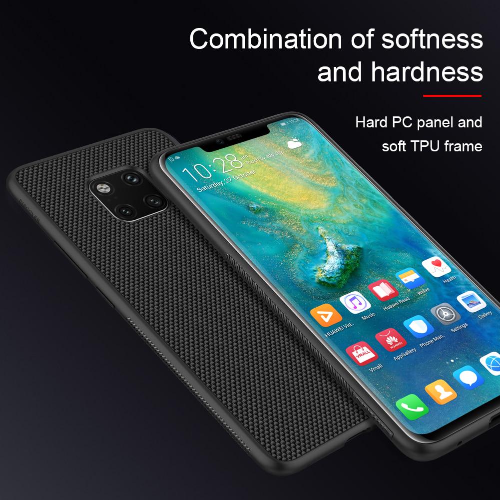 Buy Huawei Mate 40 Pro Case Nillkin Textured Nylon Fiber Back Cover for ...