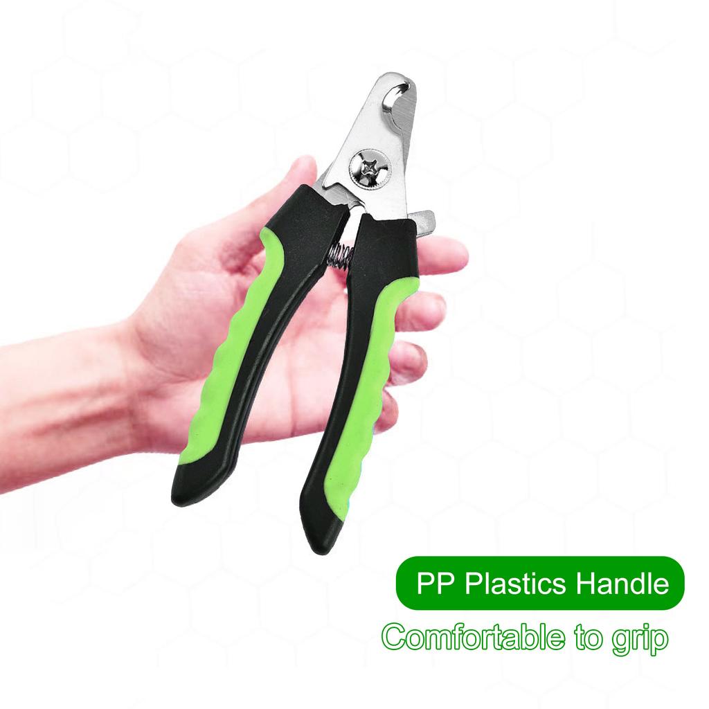 Buy Pets Nail Cutter Stainless Steel Pet Claw Trimmer Ergonomic Handle ...