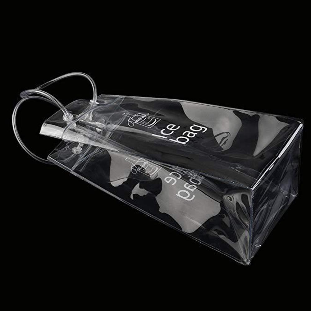 Buy 2PCS PVC Leakproof Ice Bag Environmentally Friendly Transparent Ice ...