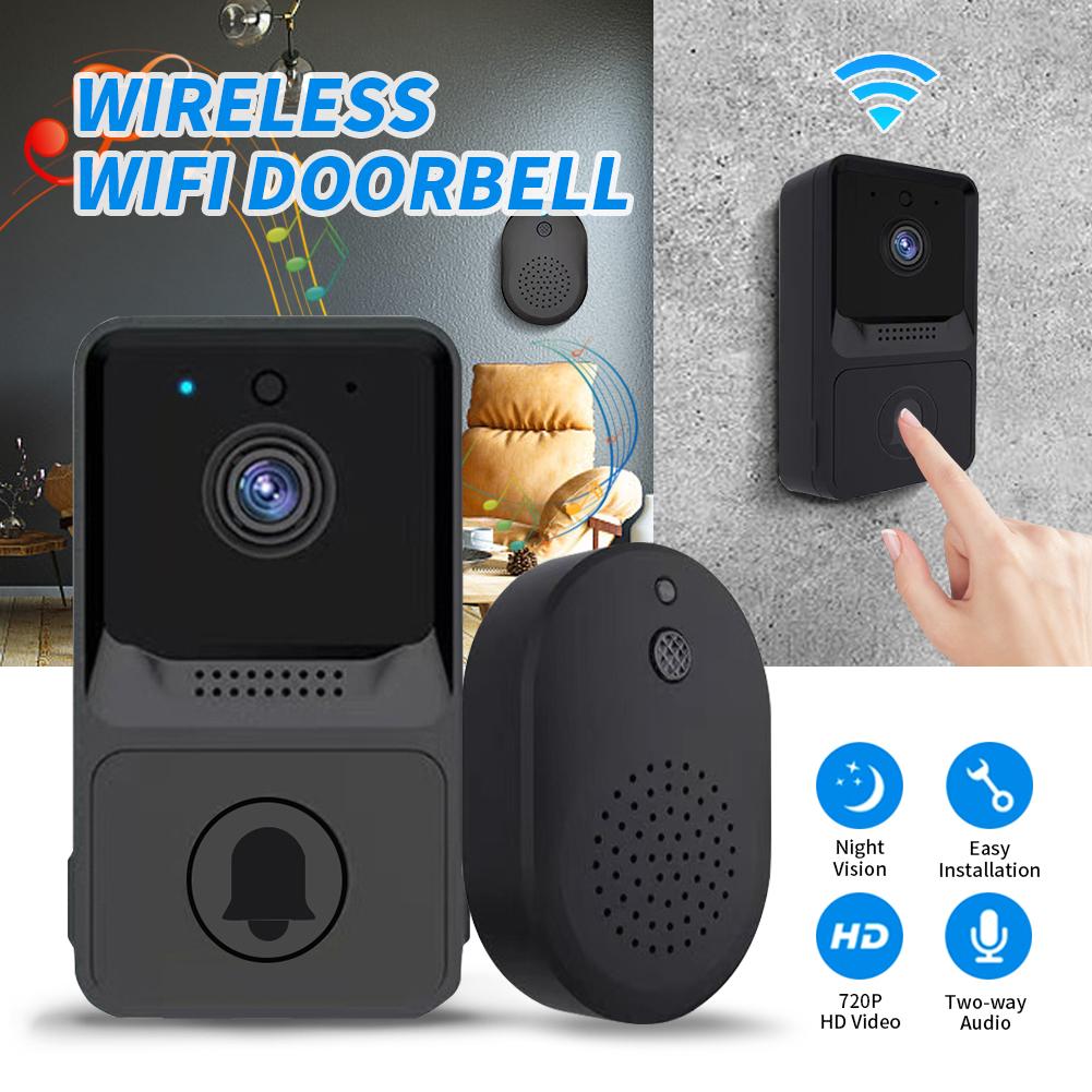 Buy X1 Wireless Smart Doorbell Home Security Alarm Welcome Doorbell LED ...