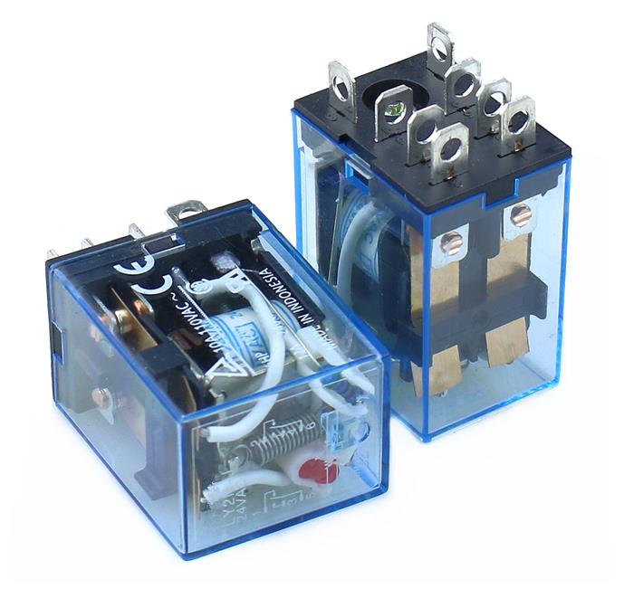 Buy 1Pcs Relay LY2NJ DC110V AC110V AC220V AC380V Small Relay 10A 8 Pins ...