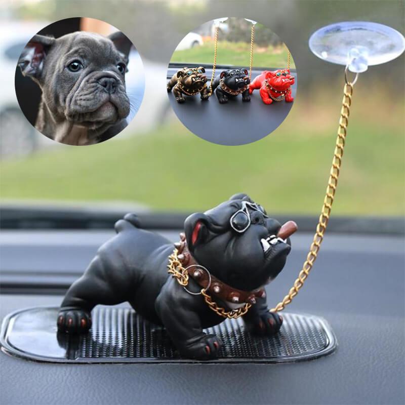 Buy New Bully Bulldog Resin Dog Figure Car Ornament Dolls Desktop ...