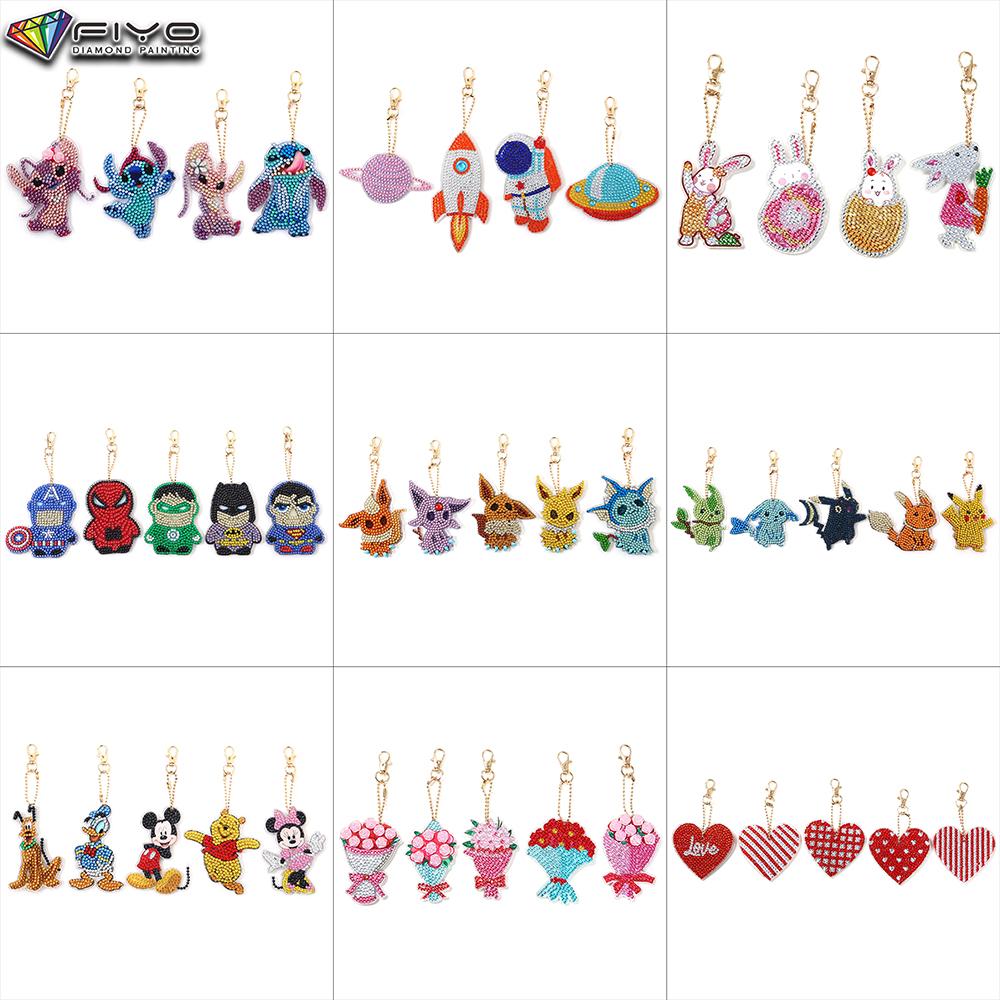5D Diy Elmas Boyama Sevimli Anahtarlık 5D Elmas Boyama uygun fiyatlı ...