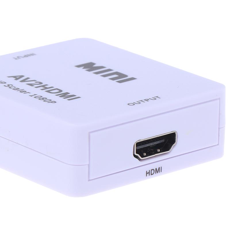 Buy Mini 3RCA AV To HDMI Converter Adapter Composite AV2HDMI Converter ...