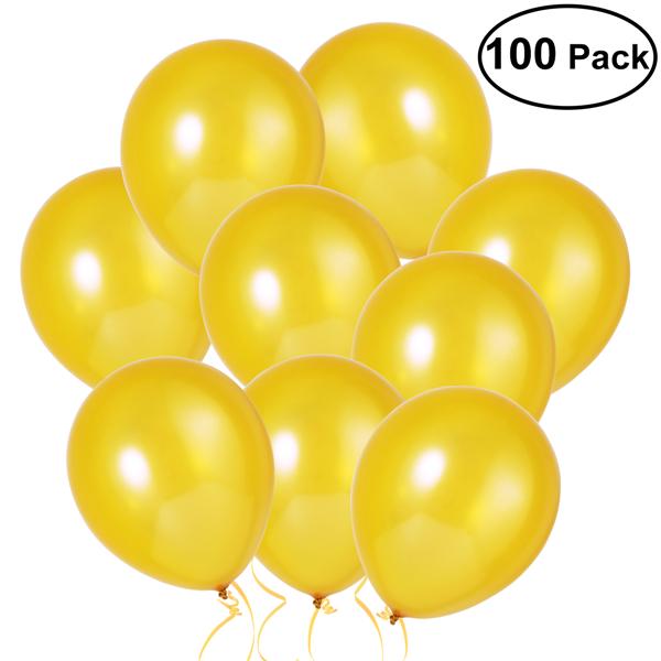Buy NUOLUX 100pcs Fashionable Round 12-Inch Latex Balloon for Party ...