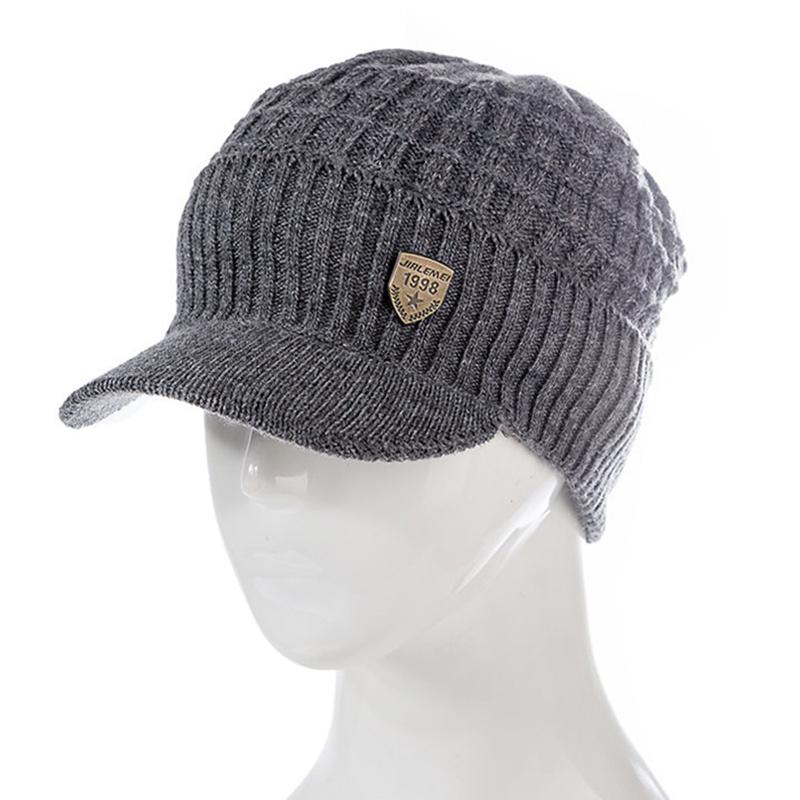 Buy Men Warm Winter Hat High Quality Winter Hats For Men Outdoor Wool ...