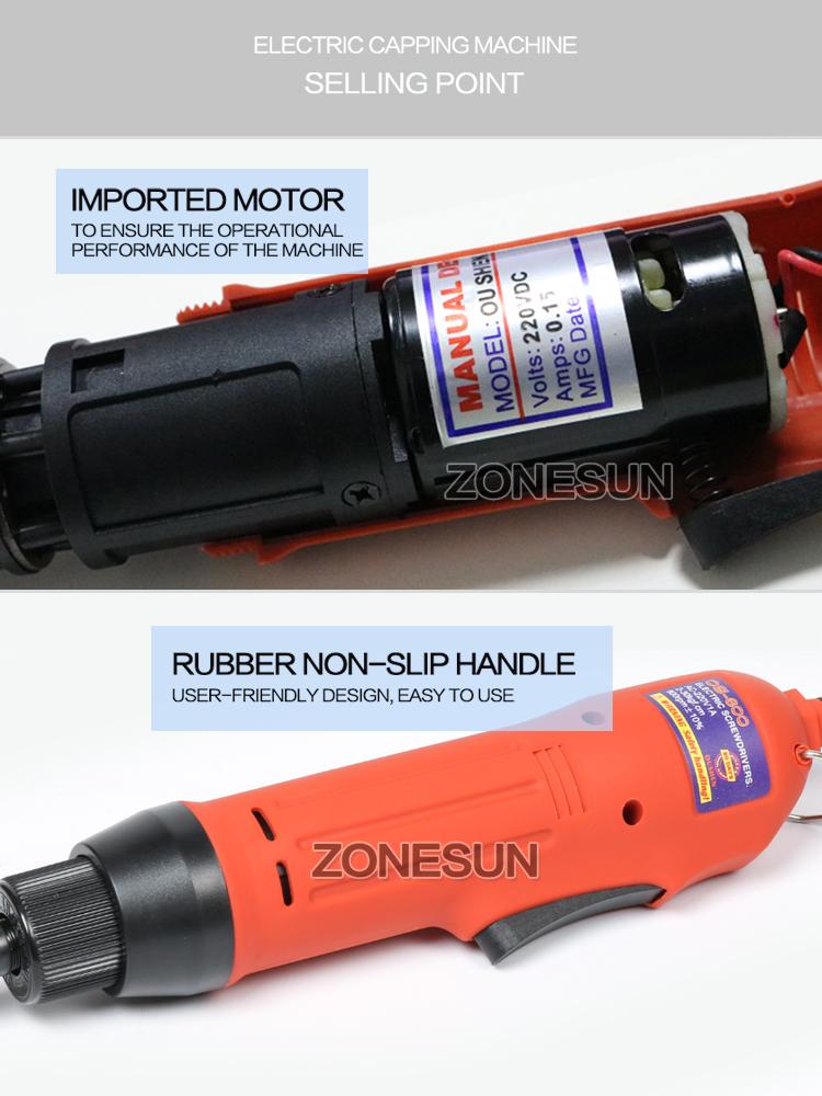 Buy Portable Hand-Operated Electric Bottle Capping Machine Plastic ...