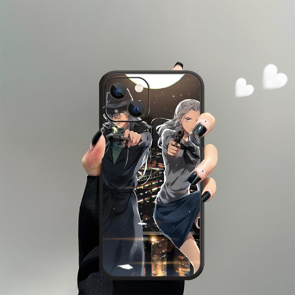 Köp Black Organization Gin Phone Case Cover For iPhone Xiaomi Redmi ...