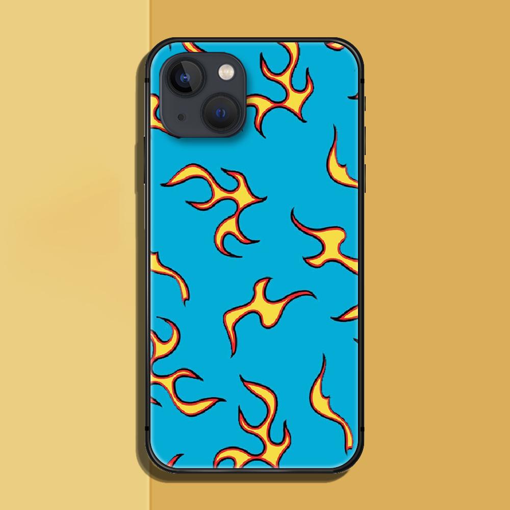 Buy Fashion Artistic Fire Phone Case Cover Cell For Iphone Samsung ...