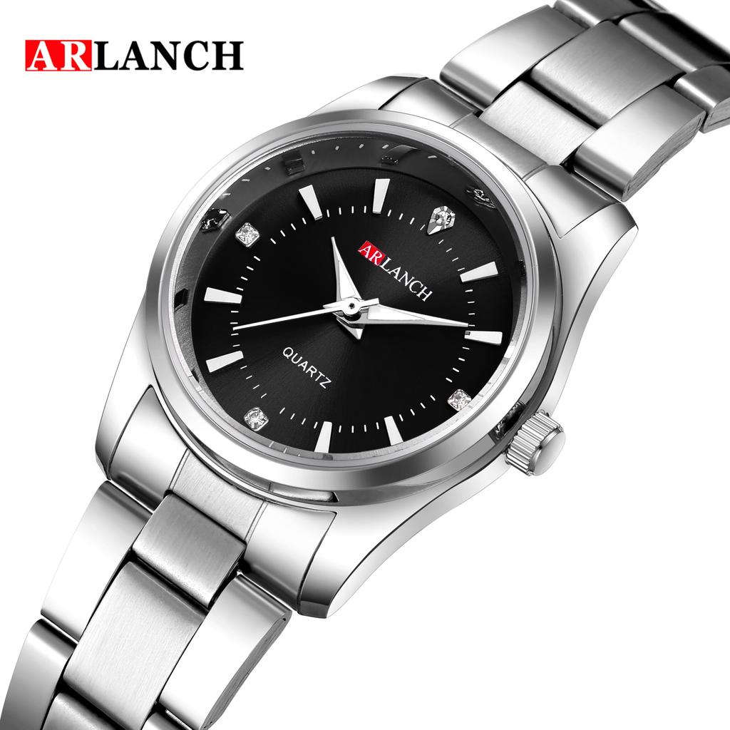 ARLANCH Fashion Elegent Watch Women Fashion Pink Blue Dial Waterproof ...