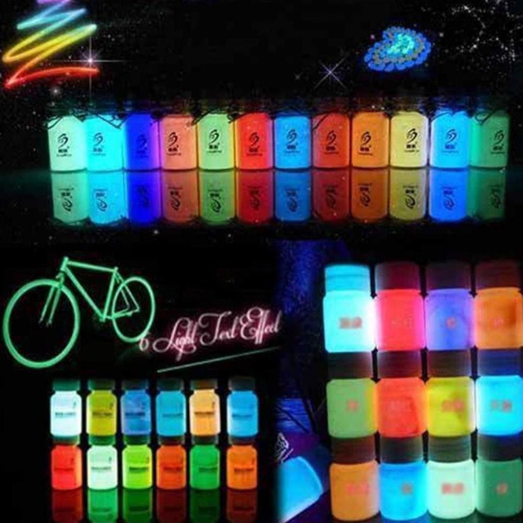 Buy 10g Environmentally Non-Radiative Luminous Powder Super Bright Long ...