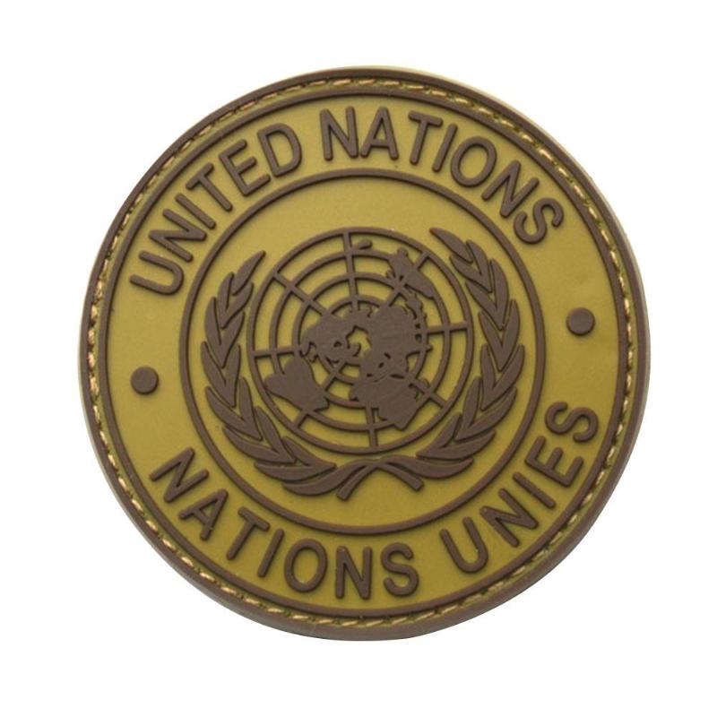 Cheap International U.N UN United Nations Genuine Shoulder Patch Badge Embroidered Applique ...