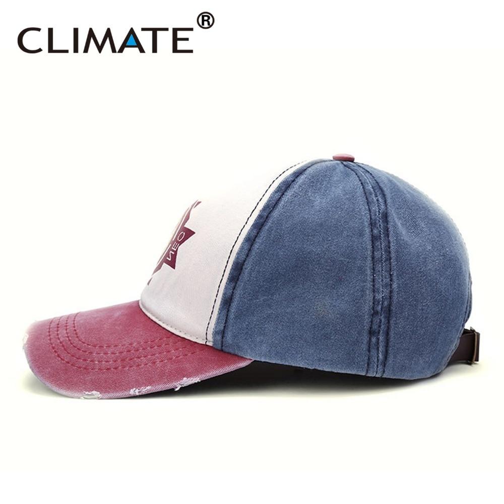 Climate Cool Rock Fans Baseball Cap Contrast Color Lover Youth Washed ...