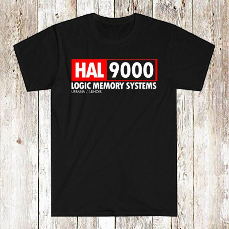Buy Hal 9000 Logo Mens Black T Shirt Size S 5Xl Men Black Chic Summer ...