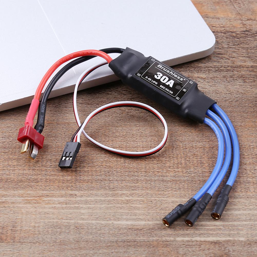 Buy XXD 30A ESC Brushless Motor Speed Controller for RC Airplane ...