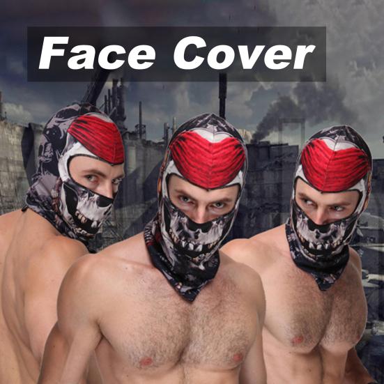 Practical Cycling Full Face Cover Sun-proof Multi-purpose Comfortable ...