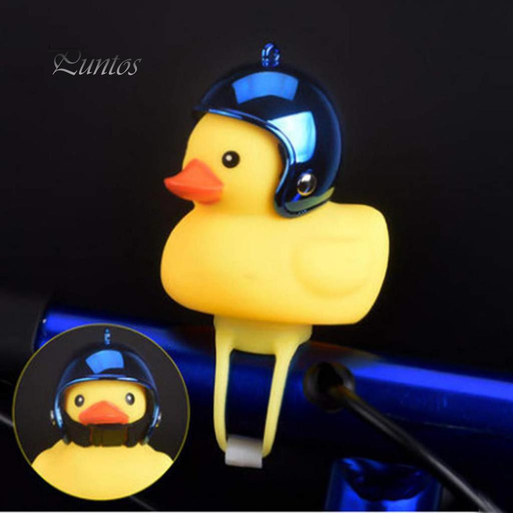 Satın alın Lovely Cartoon Helmet Duck Bike Bicycle Handlebar Bell Night ...