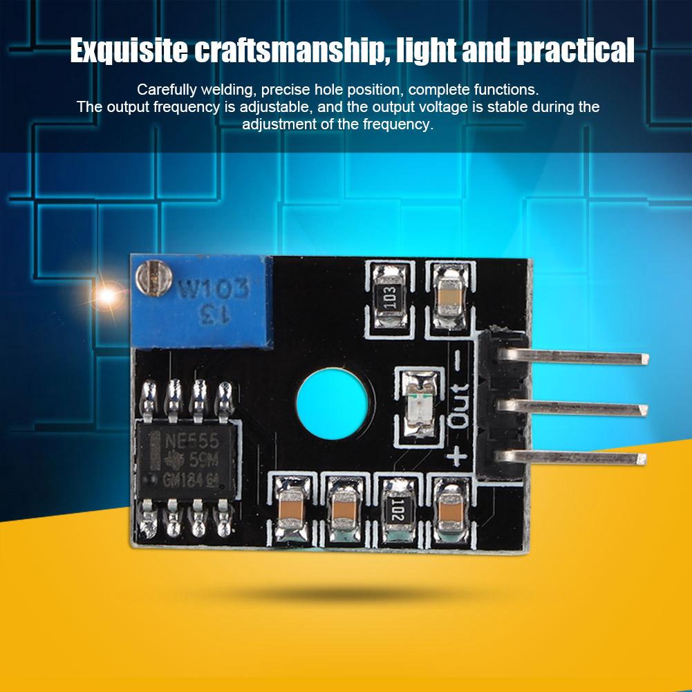 NE555 Pulse Output Adjustable Module Duty Ratio Adjustable ...