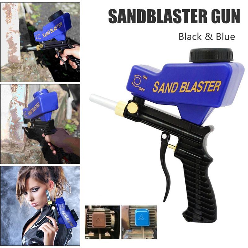 Buy Gravity Feed 70~150 PSI Sandblasting Gun Pneumatic Sandblaster Air ...