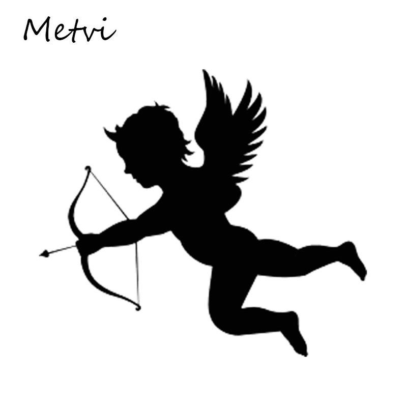 Cheap Metvi Sticker Lovely Cupid Car Sticker Cartoon Creative Decals ...