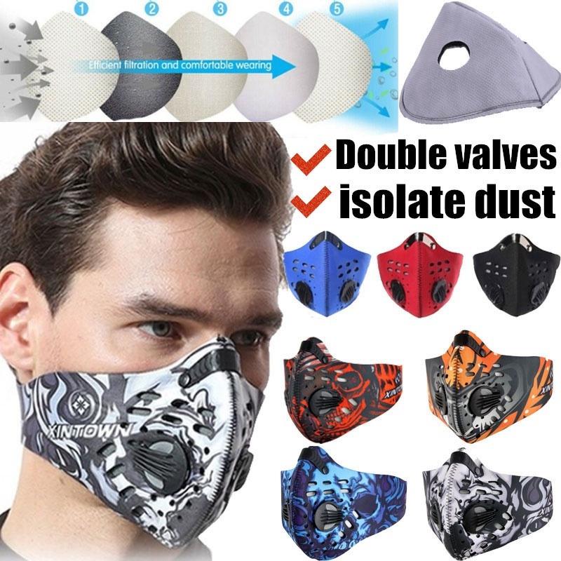 Buy Bicycle Motorcycle Ski Cycling Face Mask Outdoor Sports Filter at ...