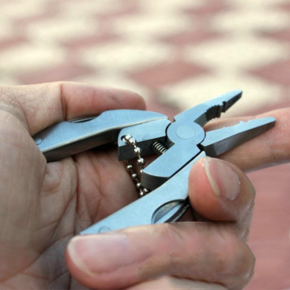 Buy Portable Multi Function Folding Pocket Tool Plier Keychain ...