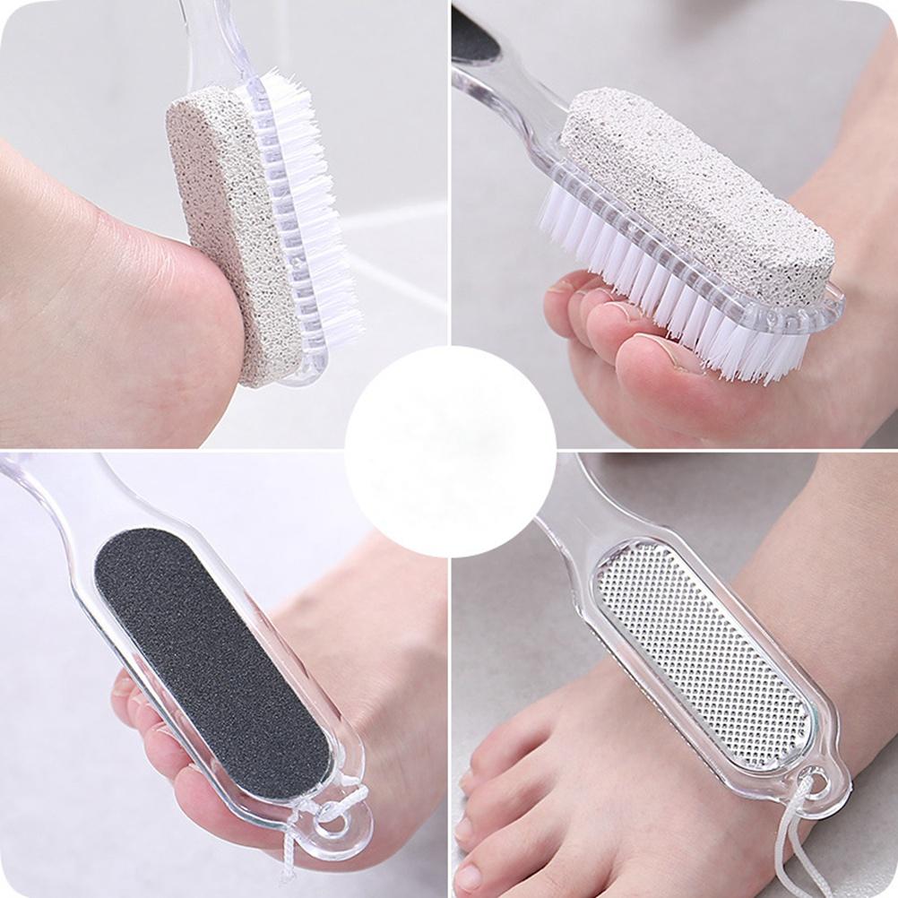 Buy 4pcs Rasp Four Sides Foot Rasp Callus Remover for Hard Skin Dry ...