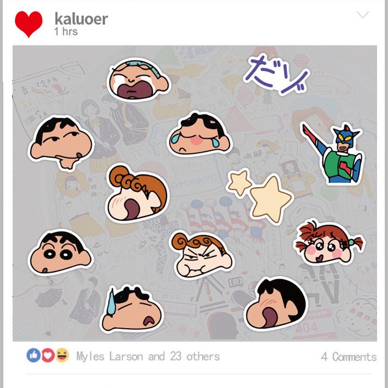 Paper & Party Supplies Original Crayon Shin-chan stickers set Paper ...