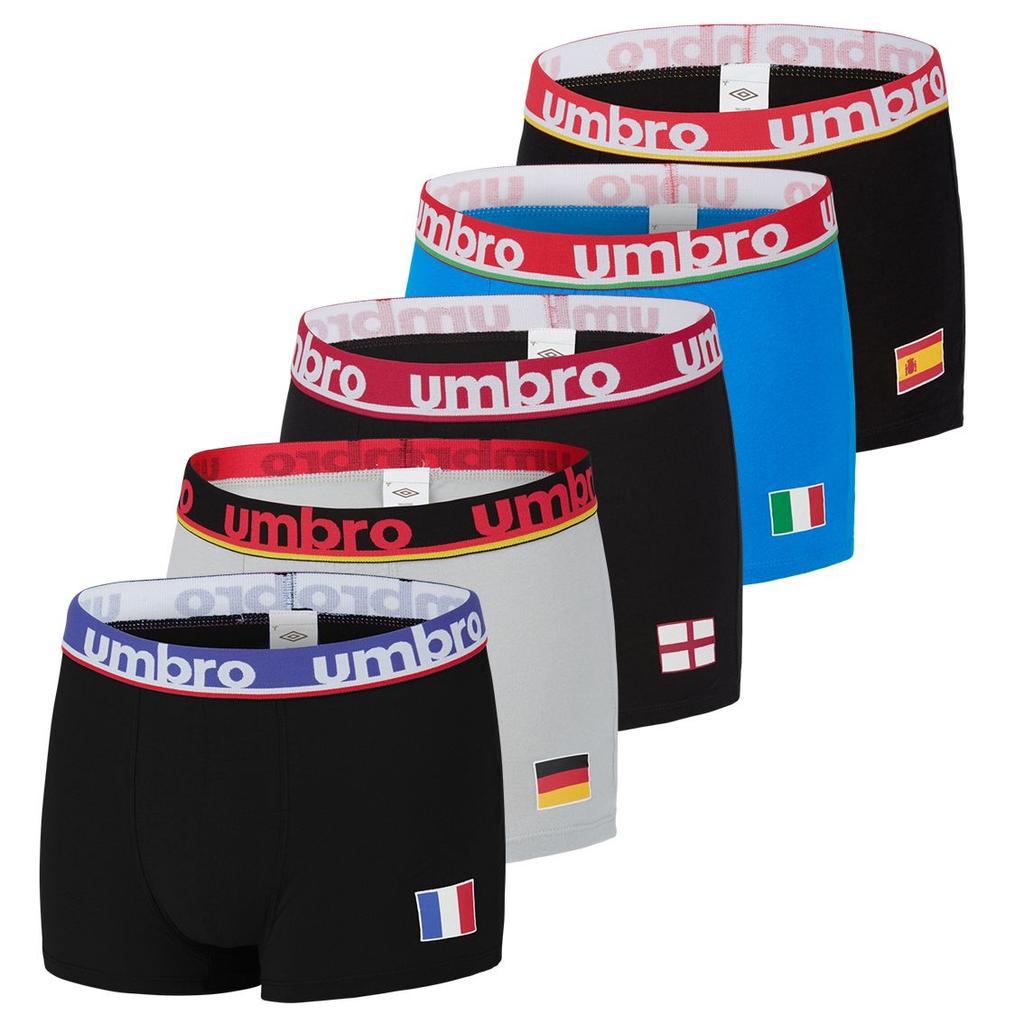 Buy Pack of 5 Men's Cotton Boxers Europe02 at affordable prices — free ...