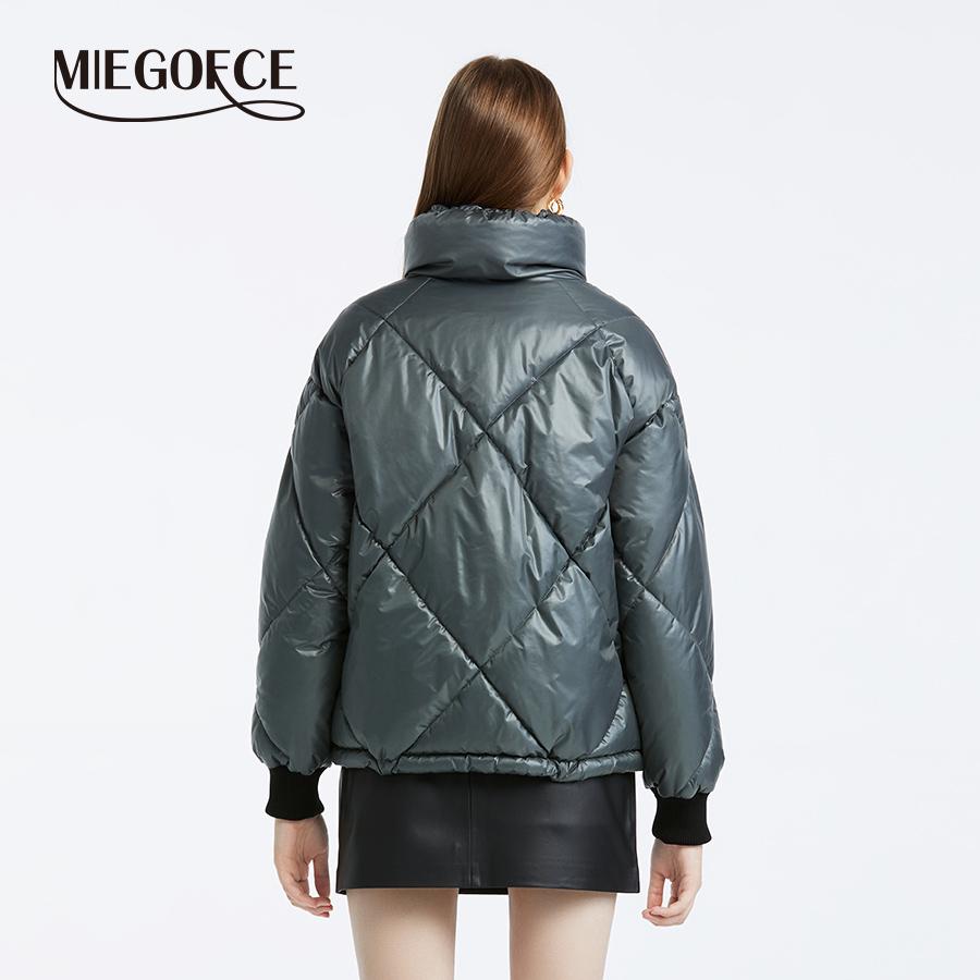 Cheap MIEGOFCE Autumn Winter Simple Style Women's coat Windproof Stand ...