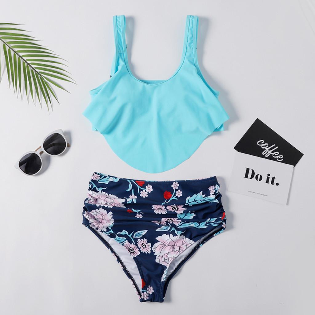 Buy Women Padded Bra Beach Bikini Set Swimsuit Swimwear at affordable ...