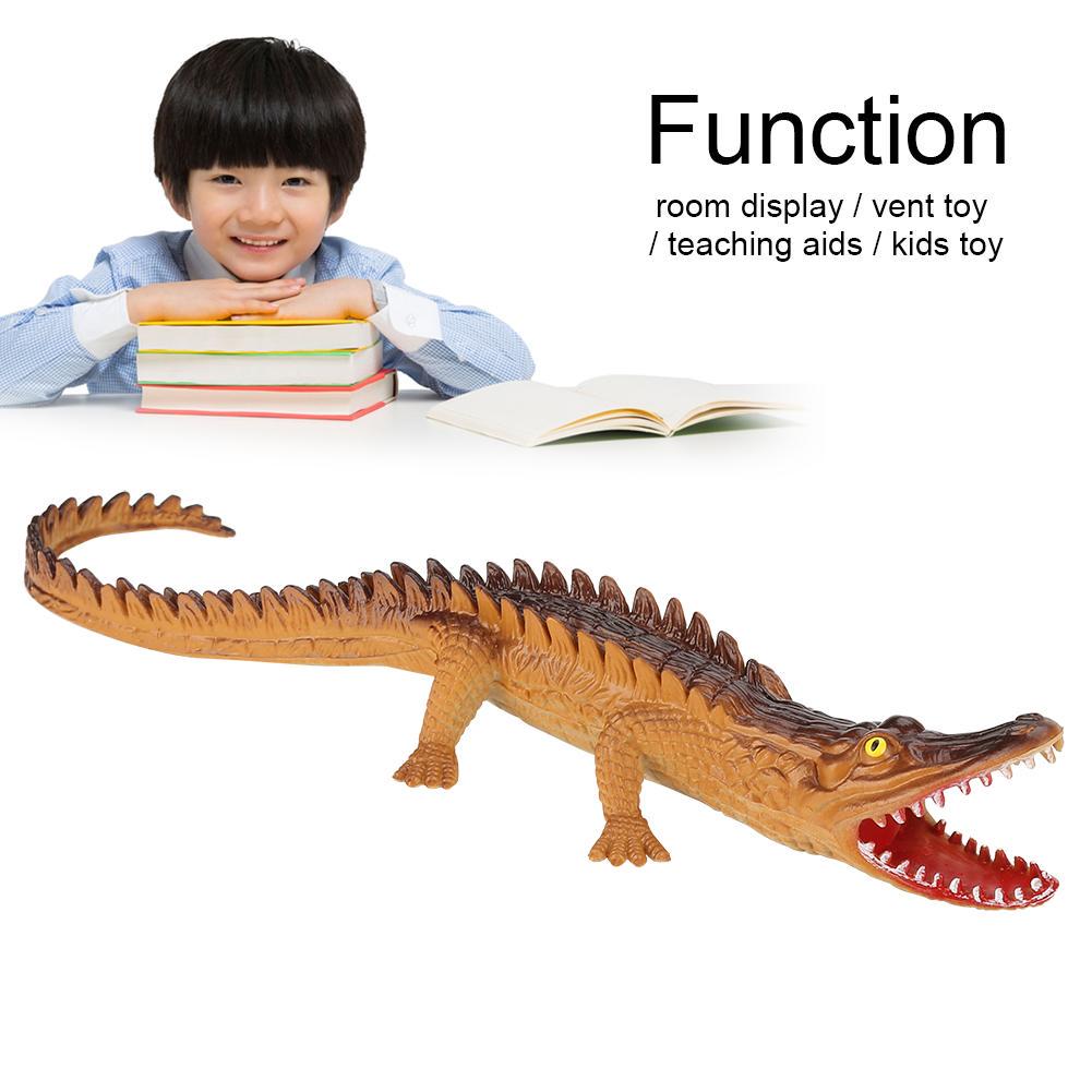 Buy 2 Colors Soft Plastic Reptile Animal Model With Sound Anti-Stress ...