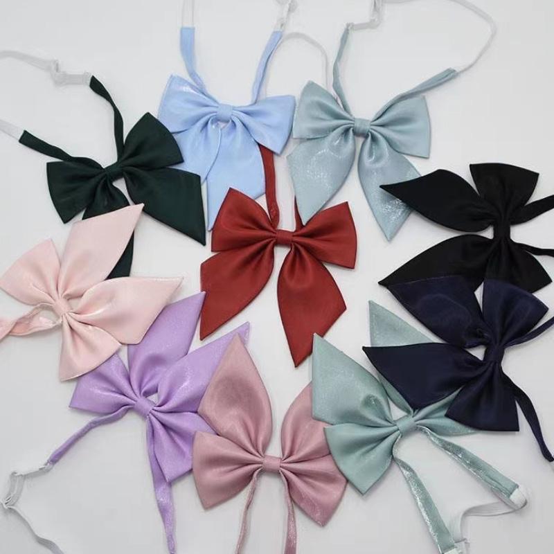 💰Kaufe Women Bow Tie Japanese Style Girls Solid Bow-knot Fashion ...