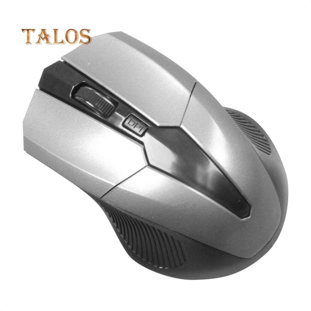 TALOS Electronic 2.4GHz 4 Key Adjustable 1600DPI Optical Wireless Mouse ...